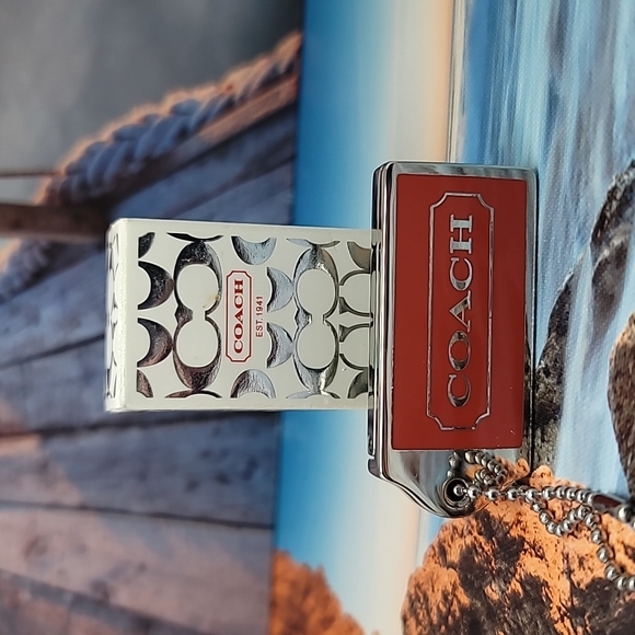 Coach | Other | Vintage Coach Solid Perfume Keychain | Poshmark